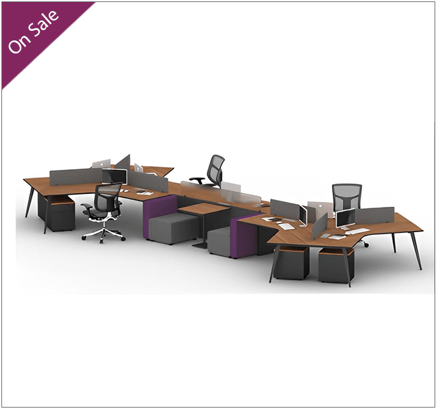 Rectangular Workstations | The Furniture Label